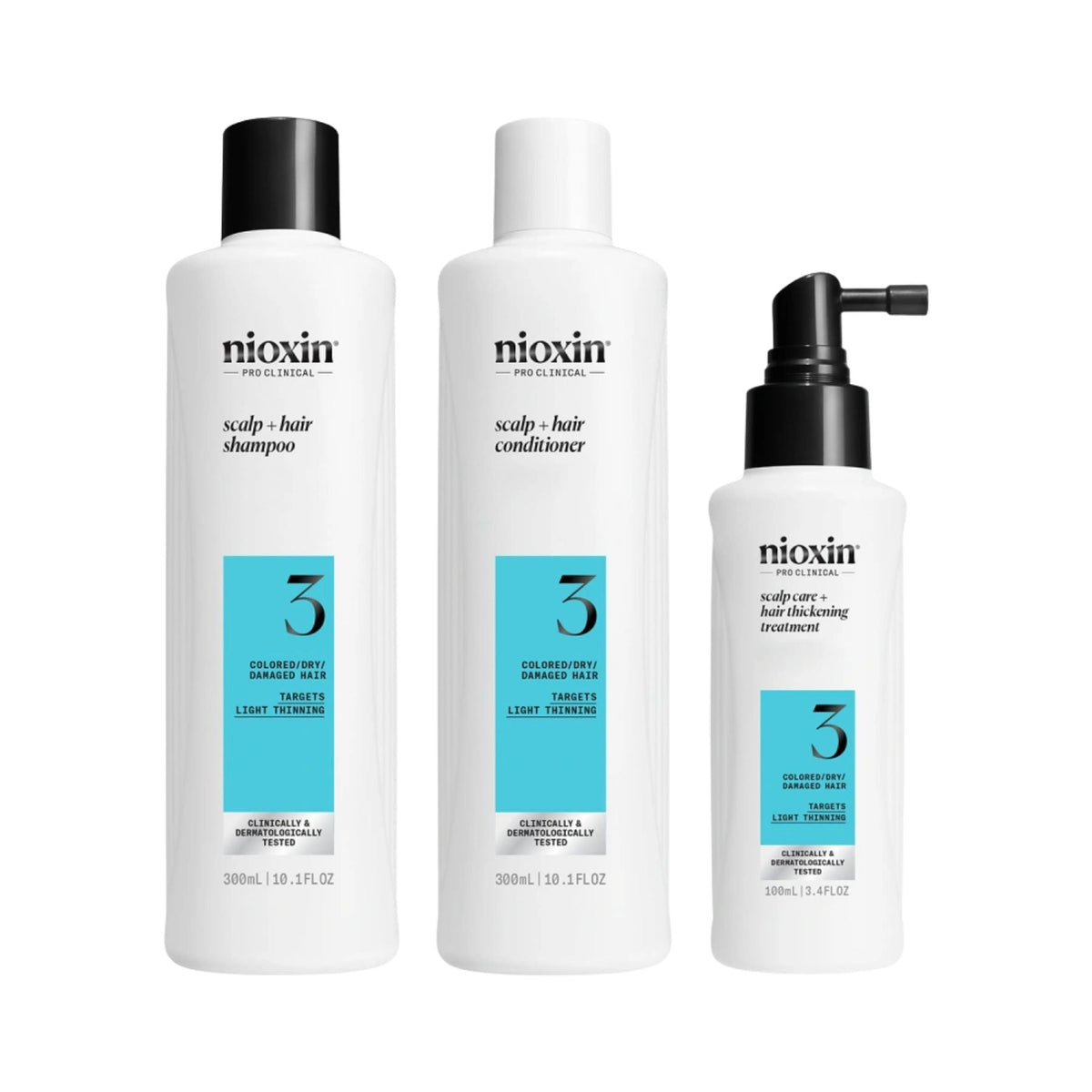 Nioxin System 3 Loyalty Kit for Colored and Thinning Hair | Gaveesker ...